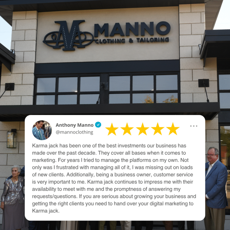 Manno Clothing Review - KARMA jack Digital Marketing Agency